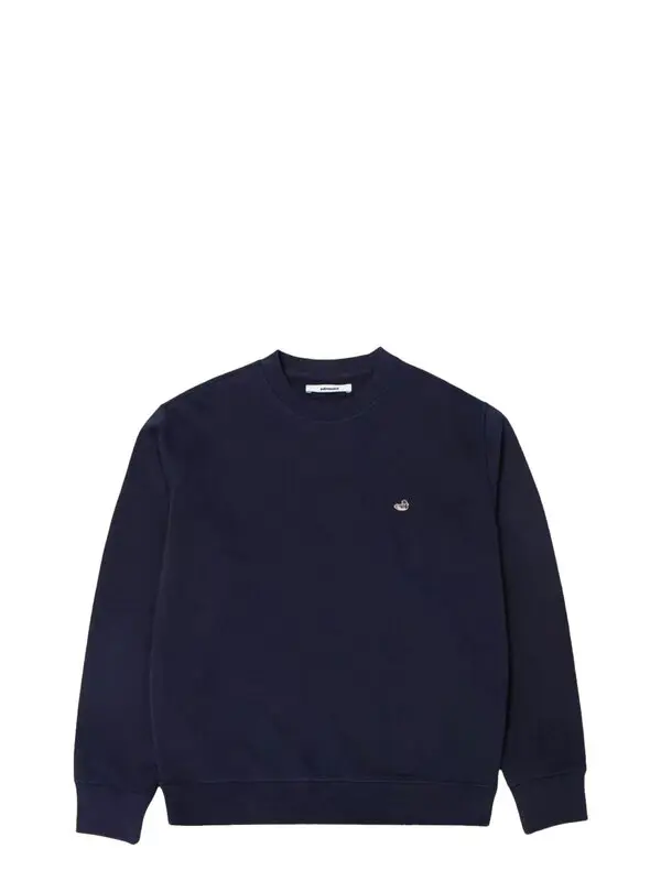 EDMMOND STUDIOS Duck-embroidered Sweatshirt - Blue