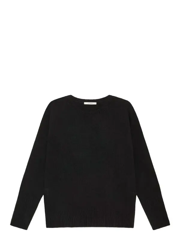 Malìparmi Ribbed-knit Crew-neck Sweater - Black
