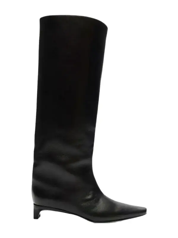 Loulou De Saison Haven Leather Boots - Black