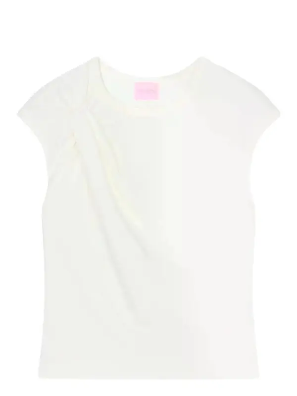 Closed Knotted-detail T-shirt - Neutrals