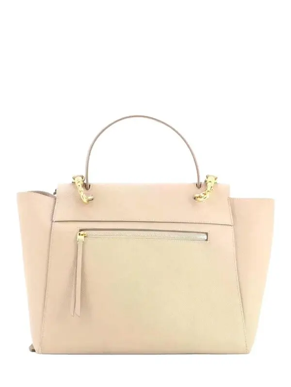 Celine Belt Bag Textured Leather Mini Shoulder Bag - Neutrals