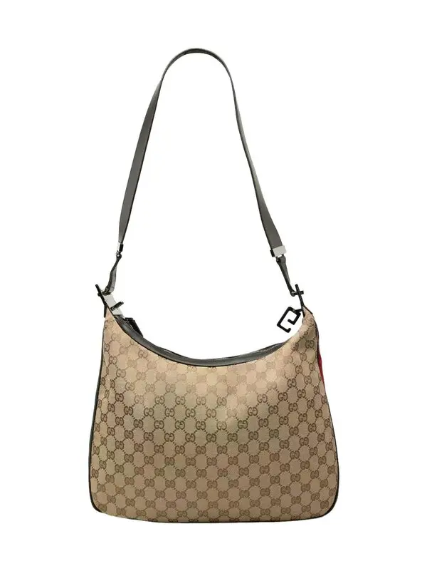 Gucci 2000-2015 Gg Canvas Web Attache Shoulder Bag - Neutrals