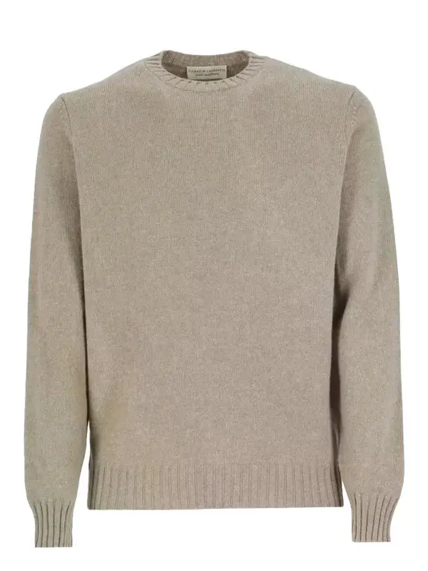 FILIPPO DE LAURENTIIS Crew-neck Sweater - Neutrals
