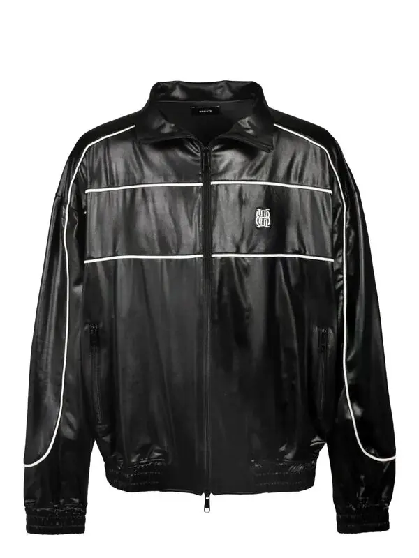 BREATH Piping-detail Jacket - Black
