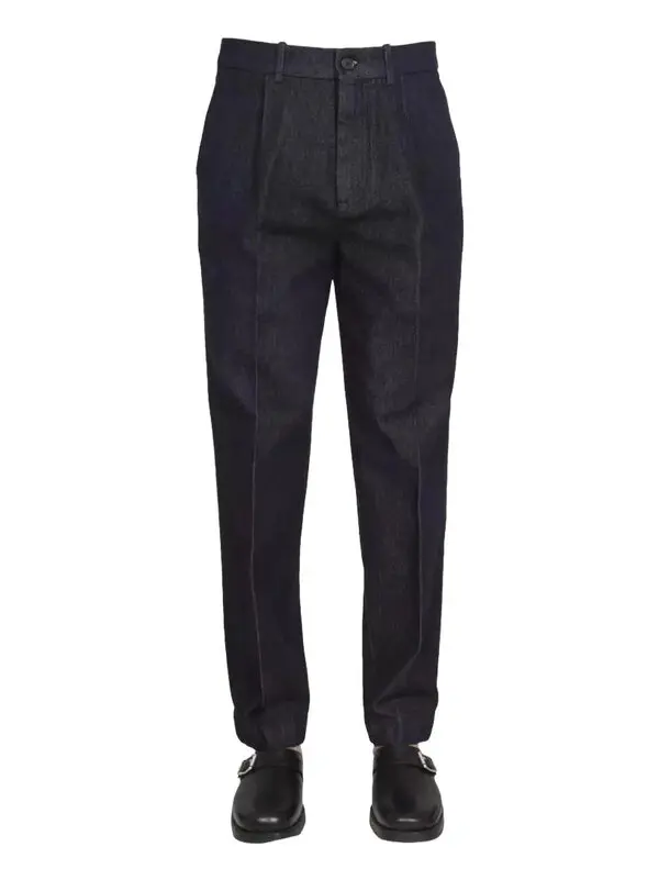 DEPARTMENT 5 Yang Pleated Trousers - Blue