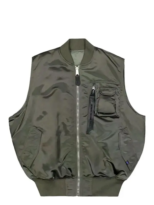 Alpha Industries Ma-1 Base Uv Gilet - Green