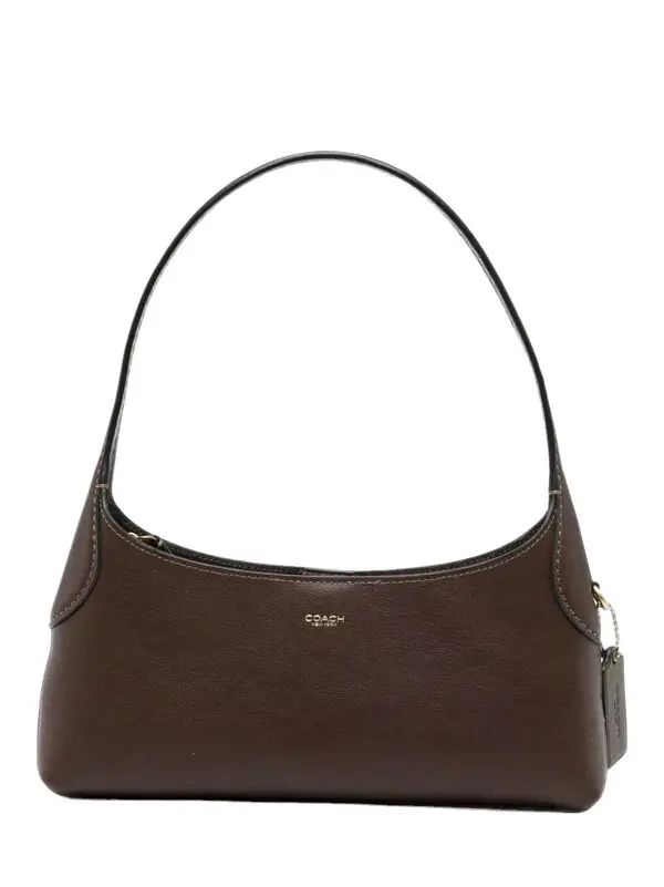 COACH Logo-print Shoulder Bag - Brown