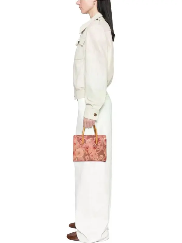 LOUIS VUITTON 2013 Monogram Vernis Ikat Catalina Bb Tote Bag - Pink