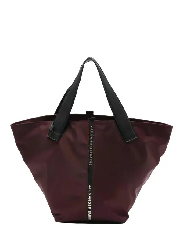 ALEXANDER SMITH Medium Lauren Tote Bag - Red
