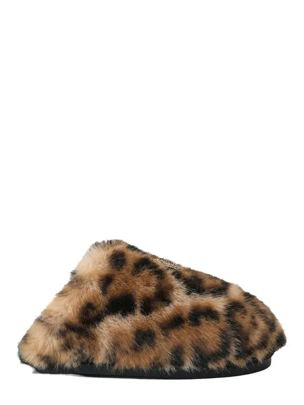 Kurt Geiger Leopard Kensington Slippers - Brown