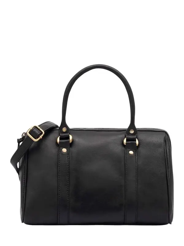 LLOYD BAKER Nadiad Leather Weekender - Black