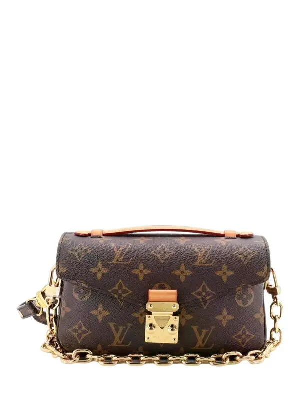 LOUIS VUITTON Pochette Metis Monogram Canvas East West Crossbody Bag - Brown