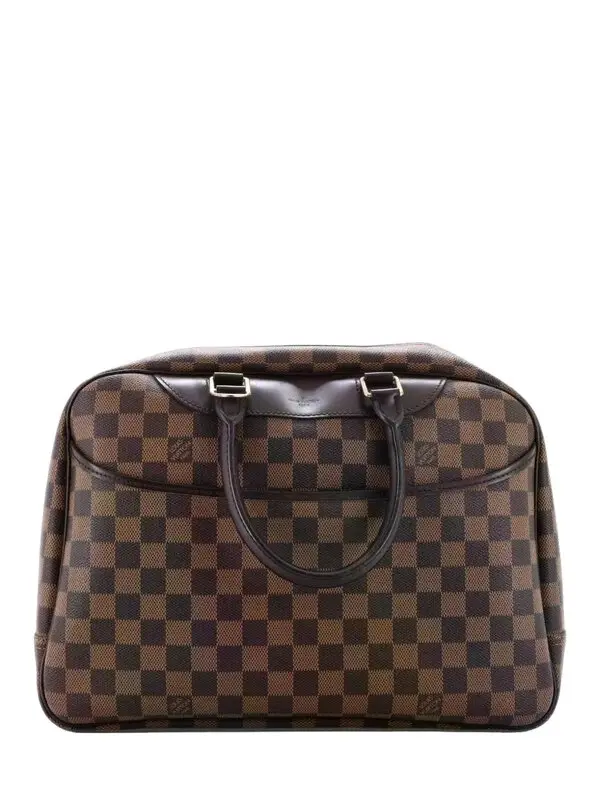 LOUIS VUITTON Deauville Damier Handbag - Brown