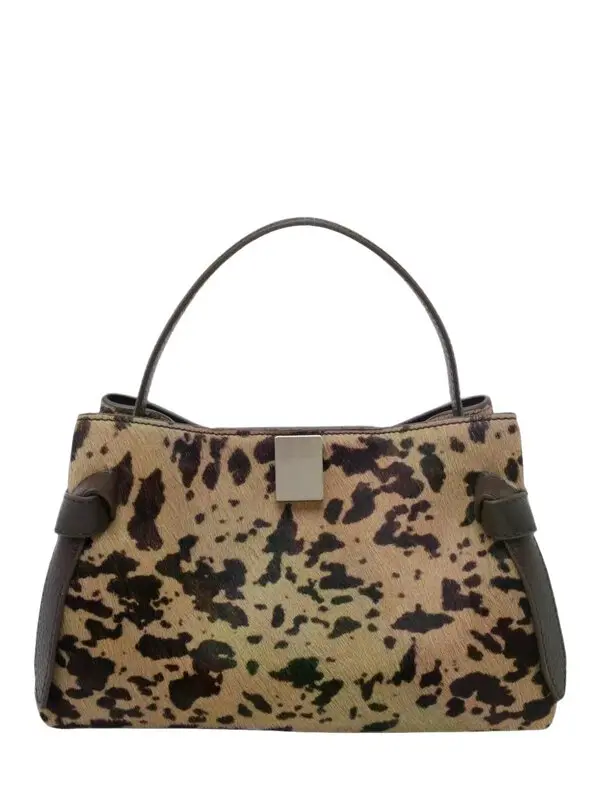 Yuzefi Mini Gyoza Animal-print Tote Bag - Neutrals