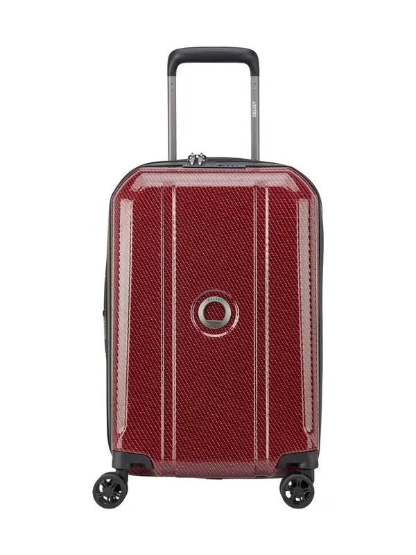 DELSEY Helium Ultimate Spinner Cabin Suitcase - Red
