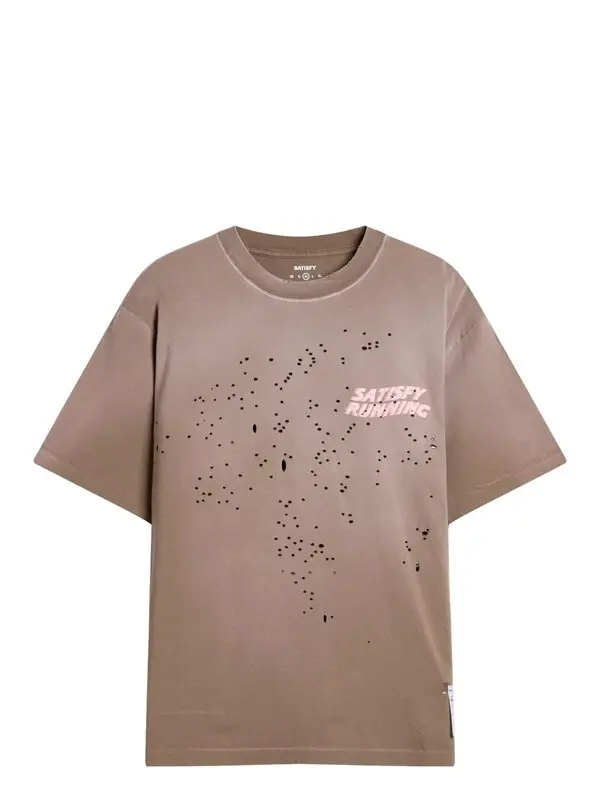 Satisfy Mothtech Wave T-shirt - Sunbleached Rain Drum