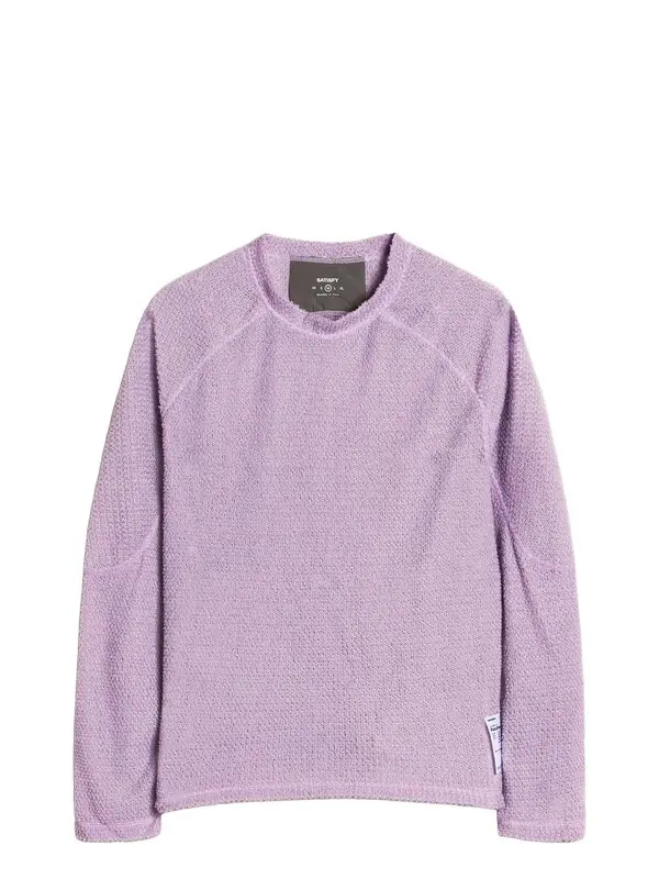 Satisfy Fuzzfleece Ad Long T-shirt - Dusk