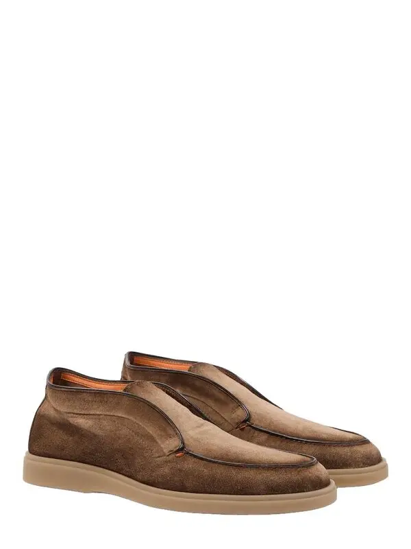 Santoni Suede Desert Boots - Brown