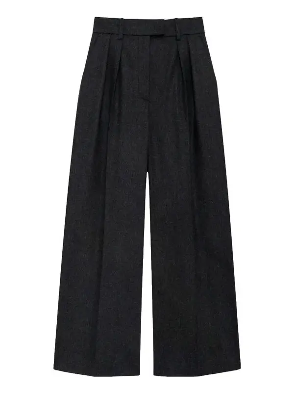 ANINE BING Lou Trousers Dark - Grey