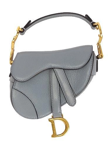 Dior Micro Saddle Bag - Blue