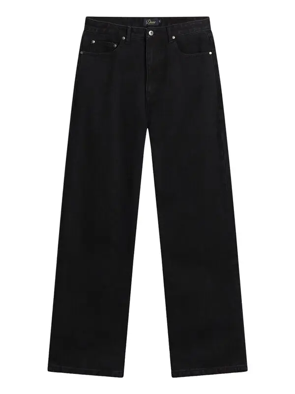 DIME Baggy Denim Pants - Black