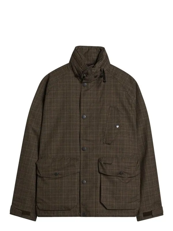 Barbour Heritage + Transport Ursula Waterproof Jacket - Dark Stone