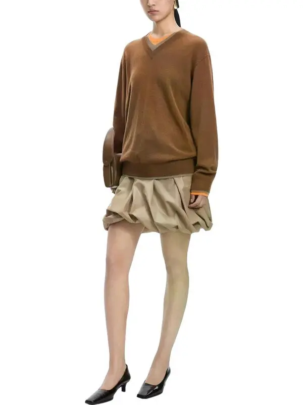 JNBY Bud-silhouette Mini Skirt - Neutrals