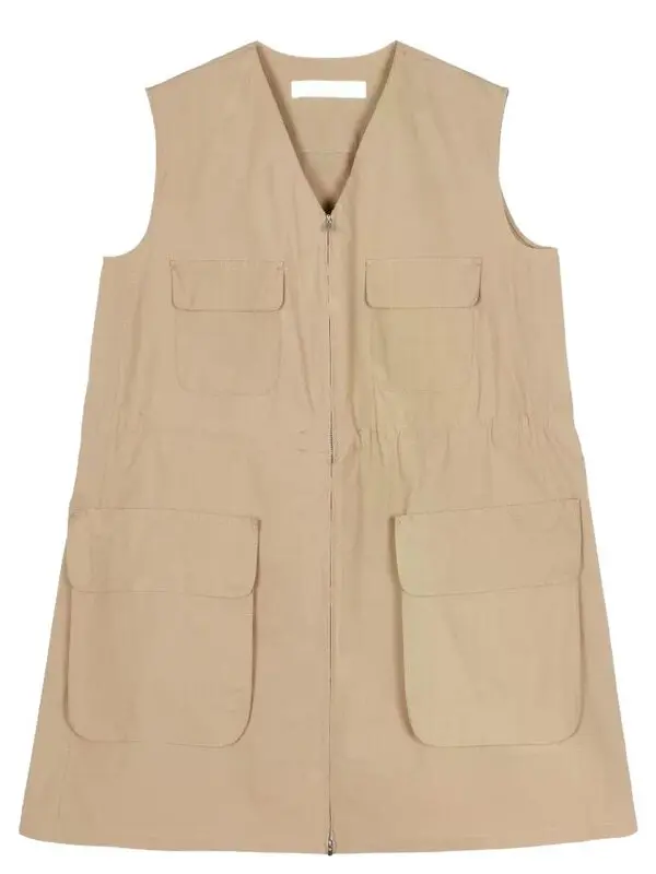 JNBY Cargo-pocket A-line Dress - Neutrals