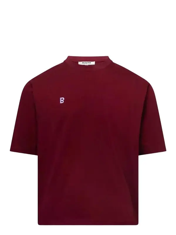 BLACKJACK Pit Logo-embroidered T-shirt - Red
