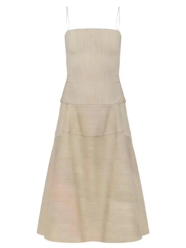 Jacquemus The Paradiso Dress - Neutrals
