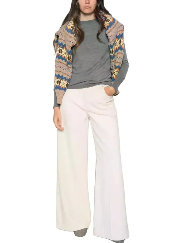 Aspesi Crew-neck Long-sleeve Sweater - Grey