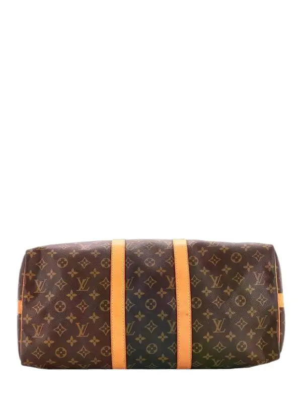 LOUIS VUITTON Keepall Bandouliere Bag Monogram Canvas 45 Travel Bag - Brown