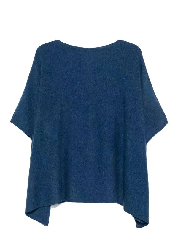NOTSHY Pamina Cashmere Cape - Blue