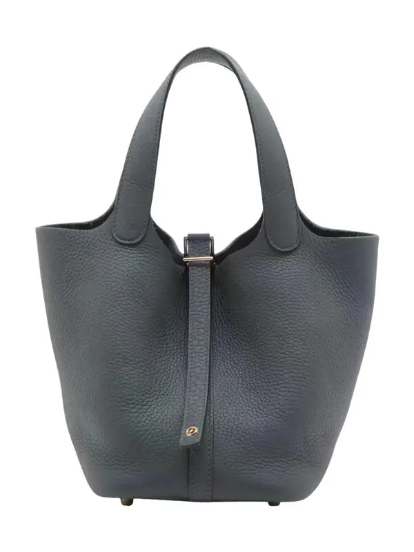 Hermès 2025 Clemence Picotin Lock 18 Handbag - Grey