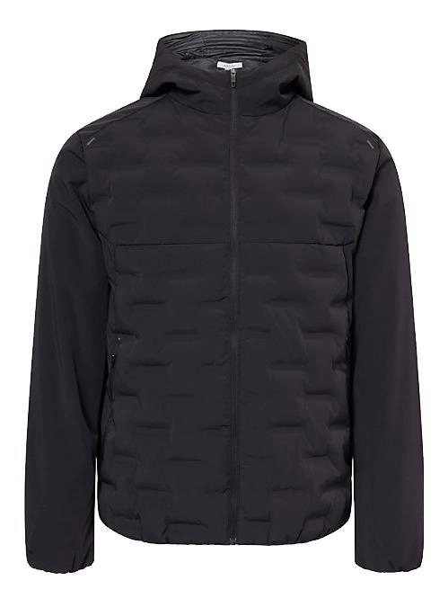ARNE Active Quilted Shell Jacket - Black