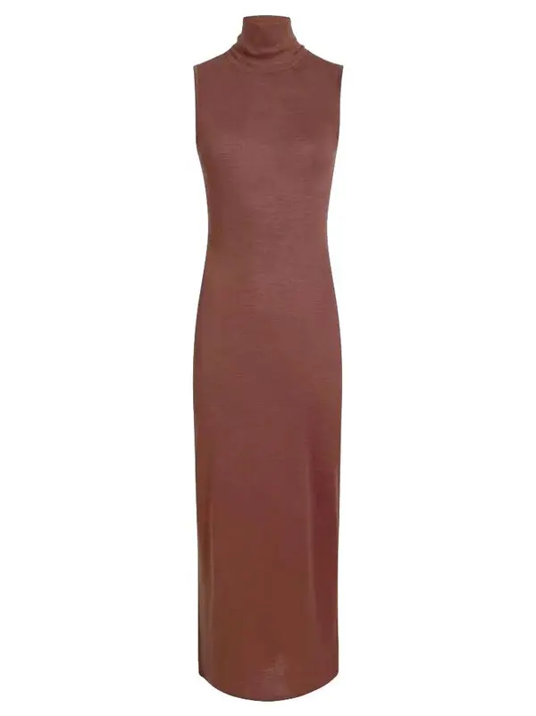 Khaite Demi Dress - Brown