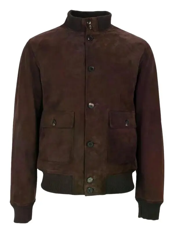 STEWART New Orleans Suede Jacket - Brown