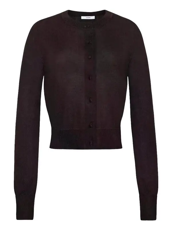 Adam Lippes Worth Cashmere Cardigan - Brown