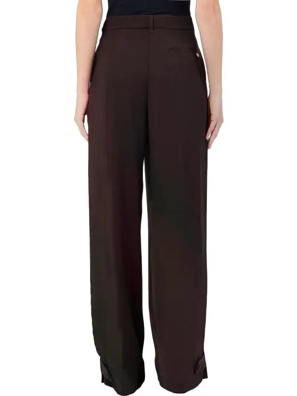 Liu Jo Wide-leg Trousers - Brown