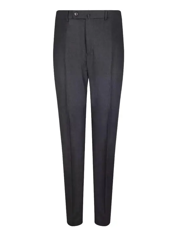 Incotex Pressed-crease Tailored Trousers - Grey