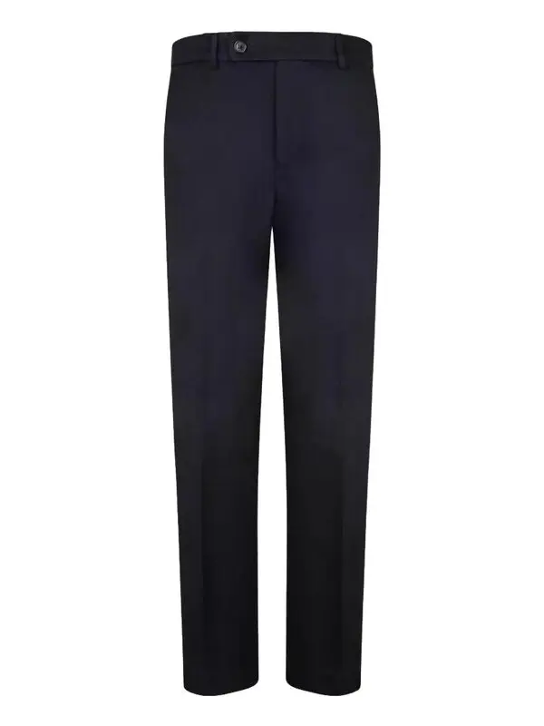 Incotex Twill-weave Straight-leg Trousers - Blue