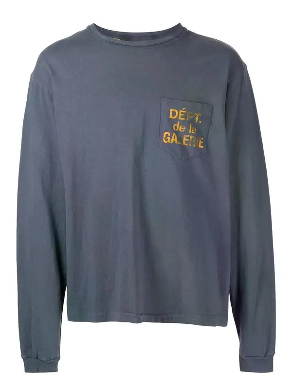 GALLERY DEPT. Dept De La Galerie Long-sleeve Top - Blue