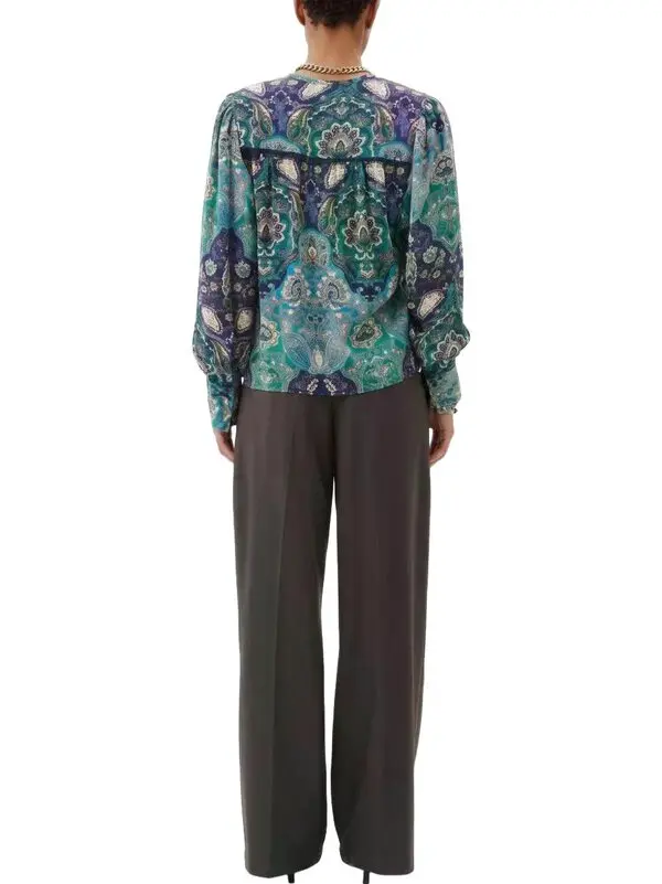 MARIA CHER Lugo Mia Floral-print Shirt - Pink