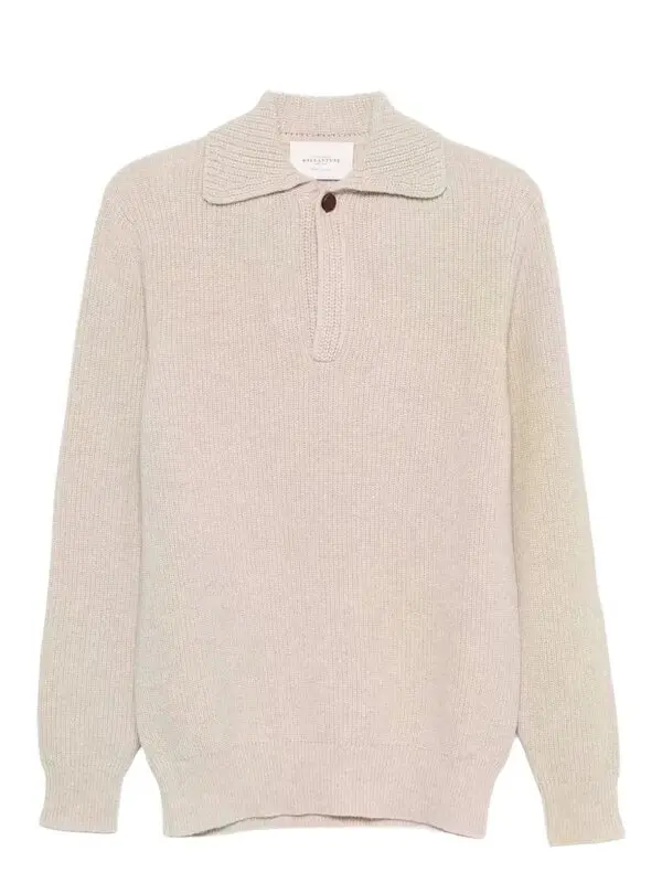 BALLANTYNE Ribbed-knit Sweater - Neutrals