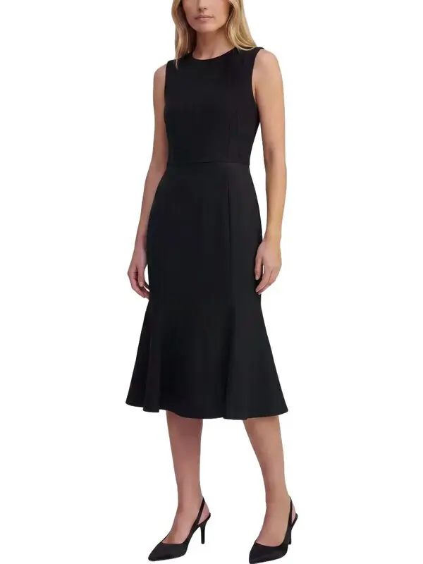 Dolce & Gabbana Open-back Midi Dress - Black