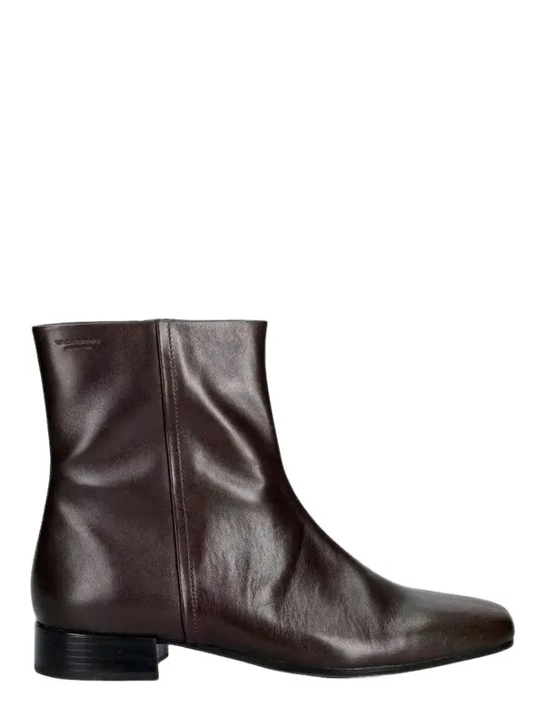 VAGABOND SHOEMAKERS Mona Square-toe Ankle Boots - Brown