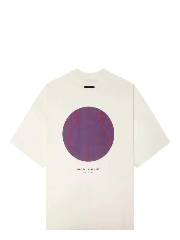 Fear Of God X Lakers Barkley Hendricks 90s Graphic-print T-shirt - Neutrals