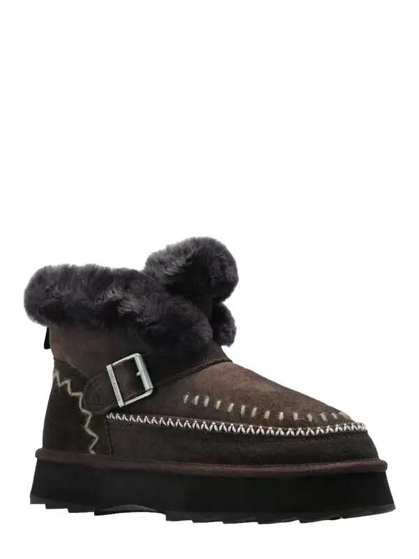 EMU AUSTRALIA Sunnie Shearling-trim Platform Boots - Brown