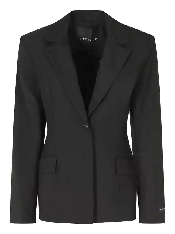HERSKIND Shelia Single-breasted Blazer - Black