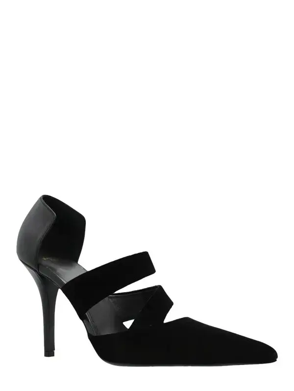 Balmain Multi-strap Pointed-toe Heeled Pumps - Black